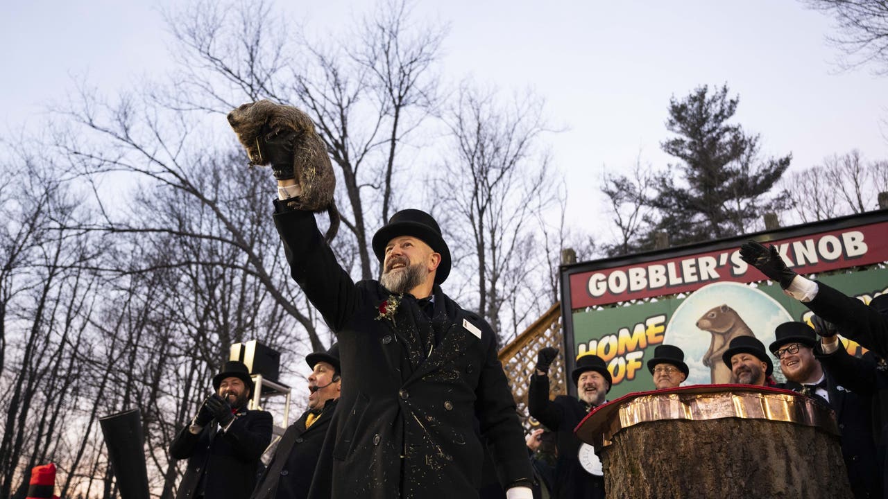 Groundhog Day 2026: Punxsutawney Phil sees shadow, signaling six more ...