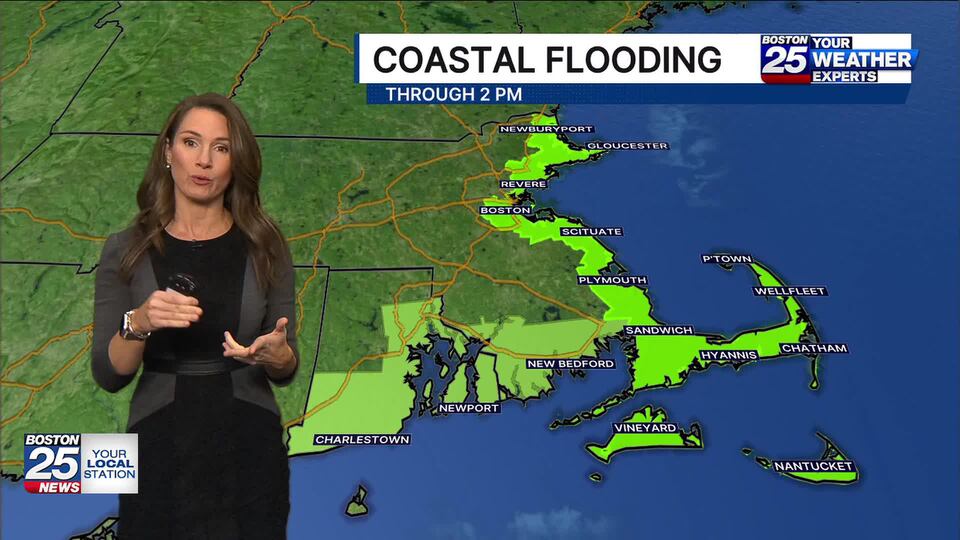 Boston 25 Monday morning weather