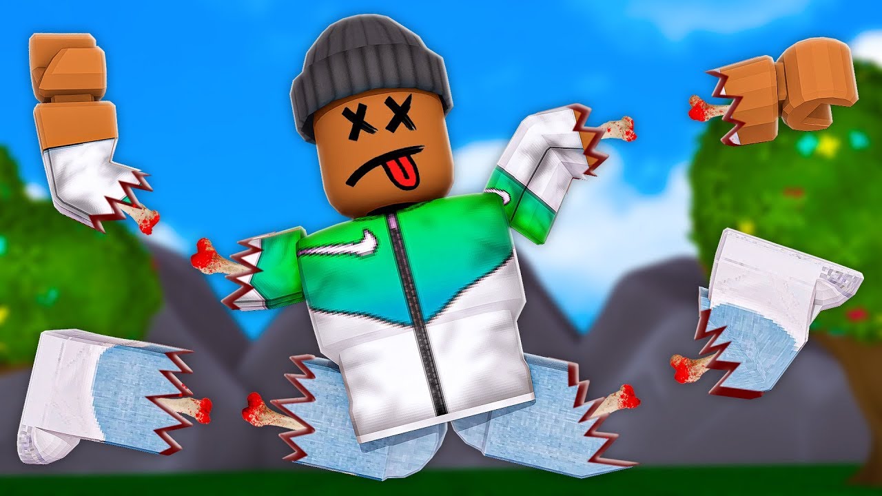 I broke all the bones in my body (Roblox)
