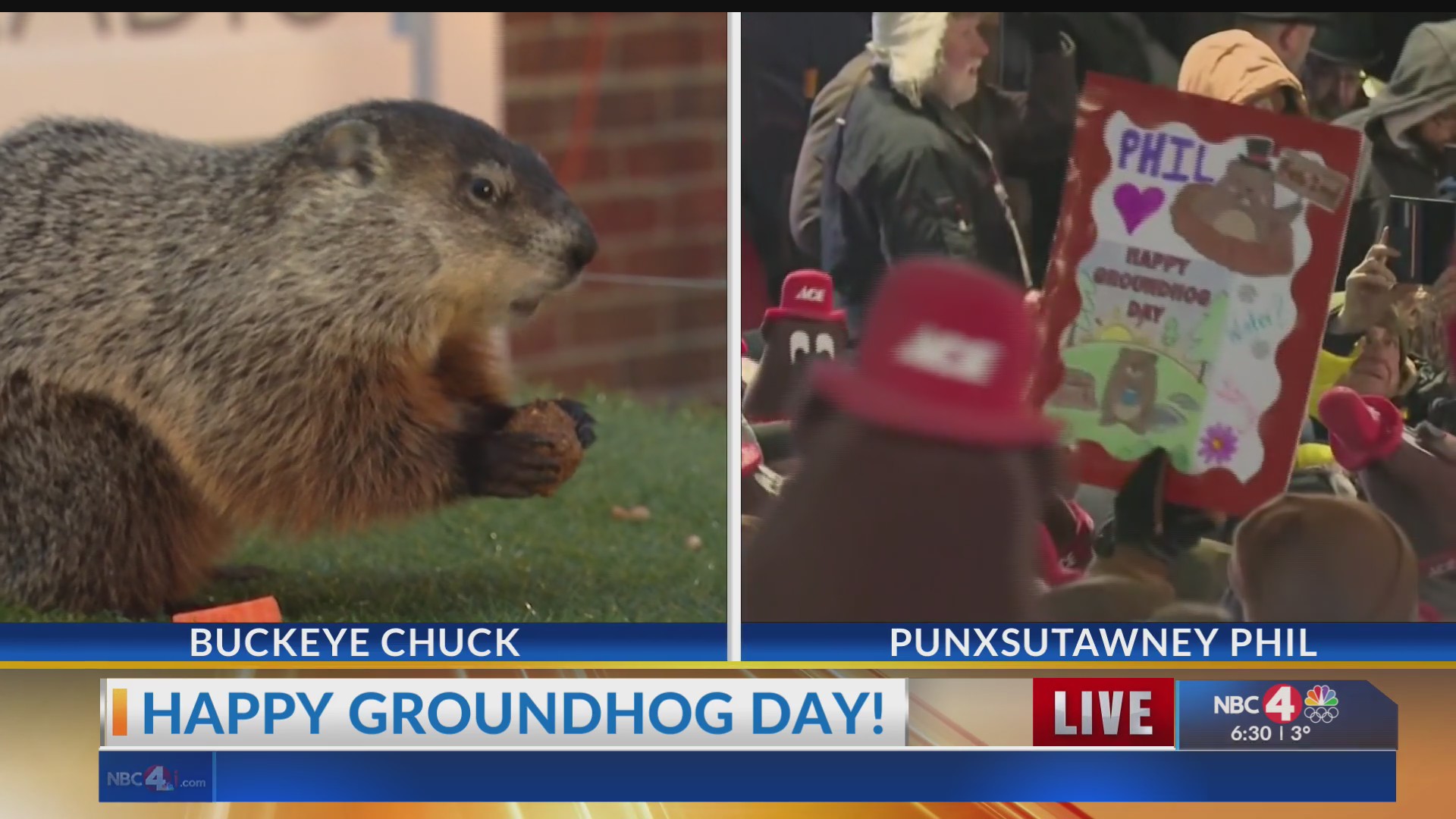 Central Ohio awaits Buckeye Chuck's spring prediction