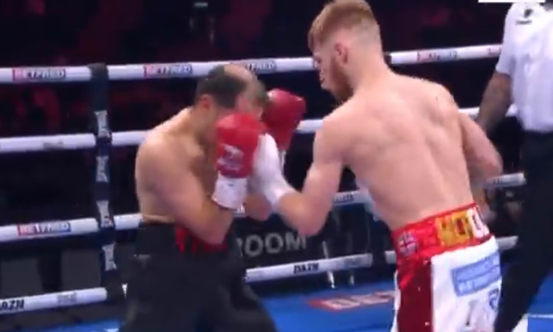 Boxing mismatch goes viral as fans are left shocked as 28-year-old ...