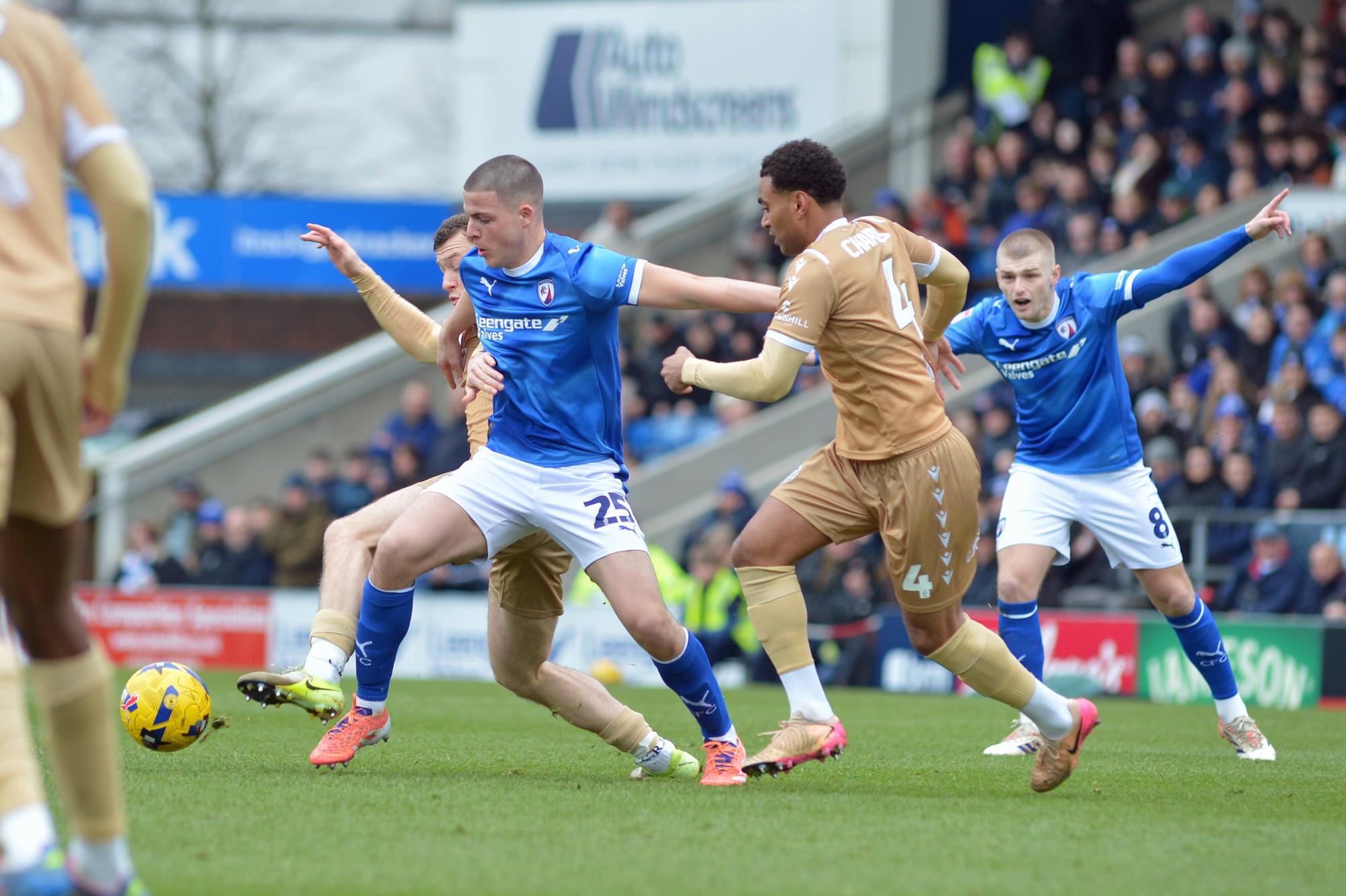 Chesterfield selection decisions for Walsall draw explained
