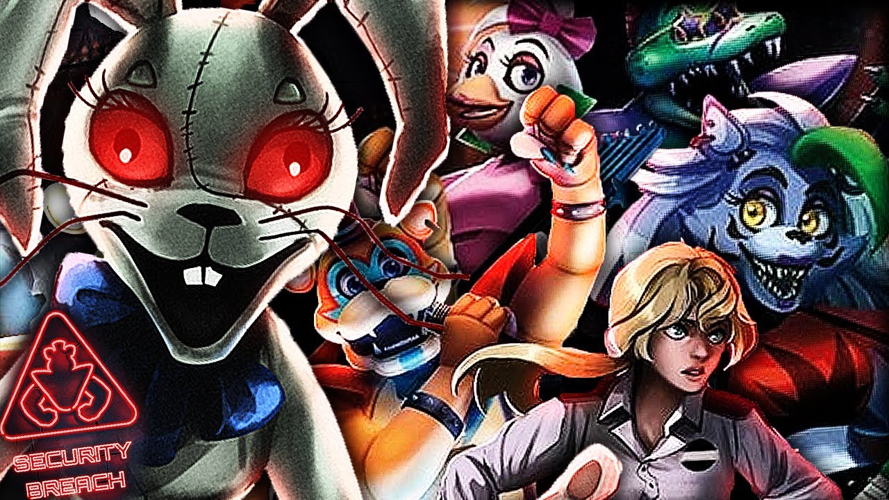 Checking out the official FNAF Security Breach news and poster
