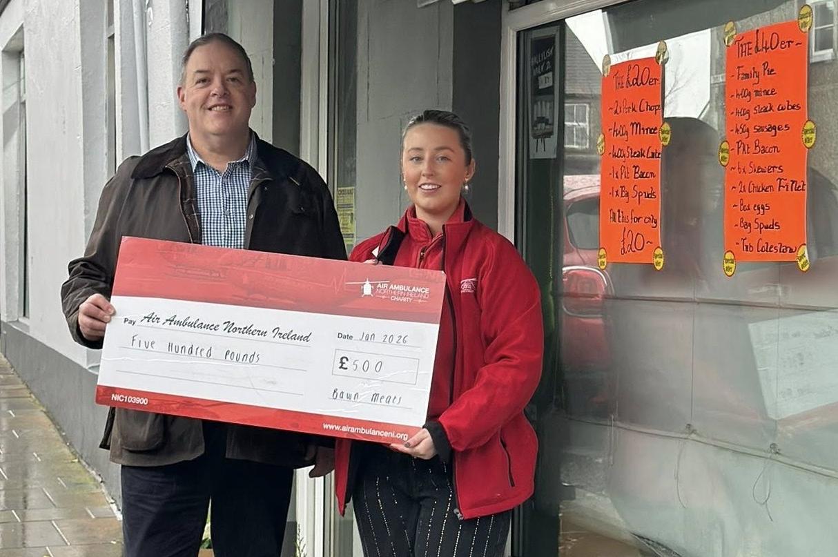 Richhill barbecue raises funds for Air Ambulance Northern Ireland