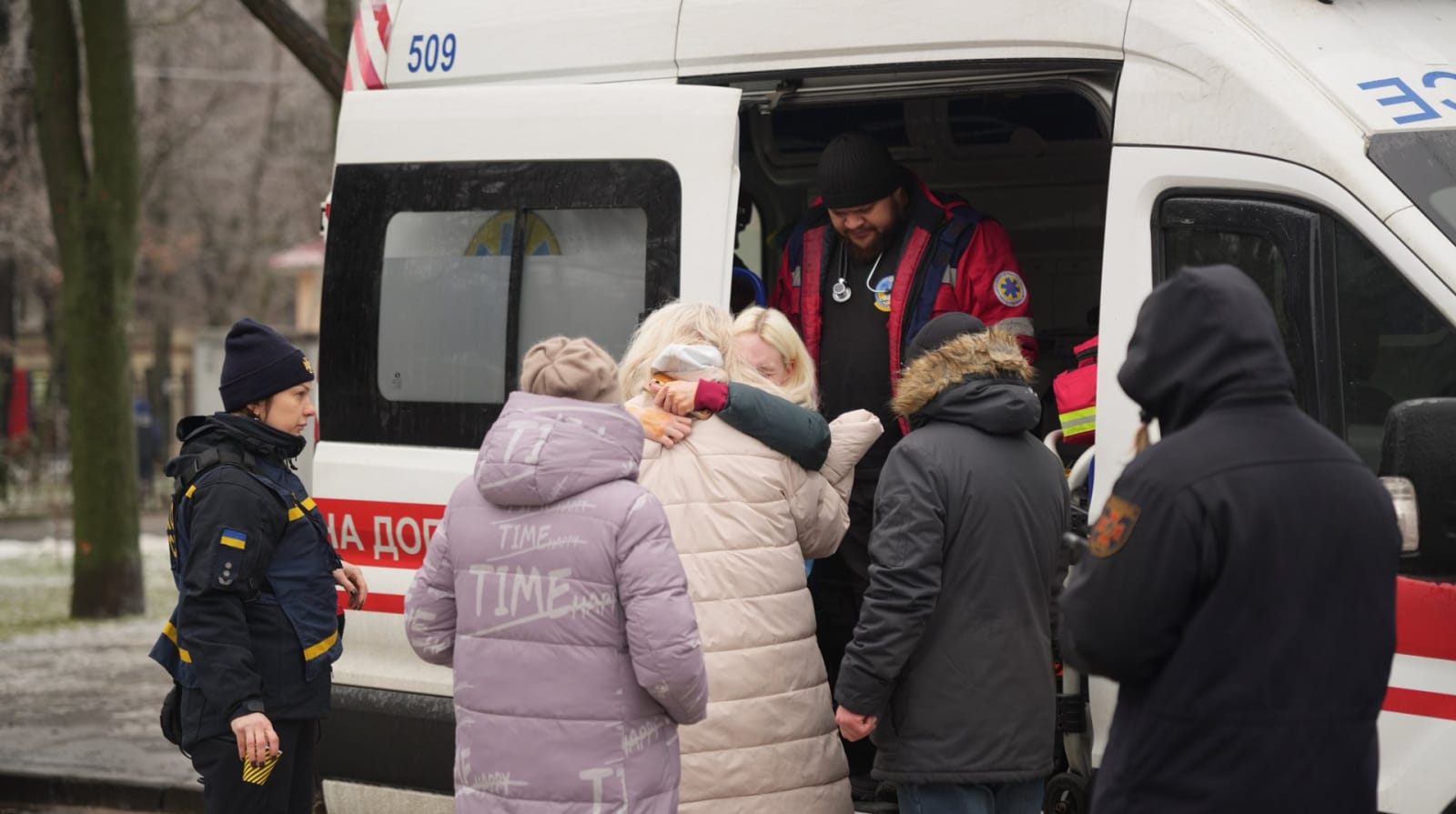 Russian morning attacks on Kherson leave four people injured, including ...