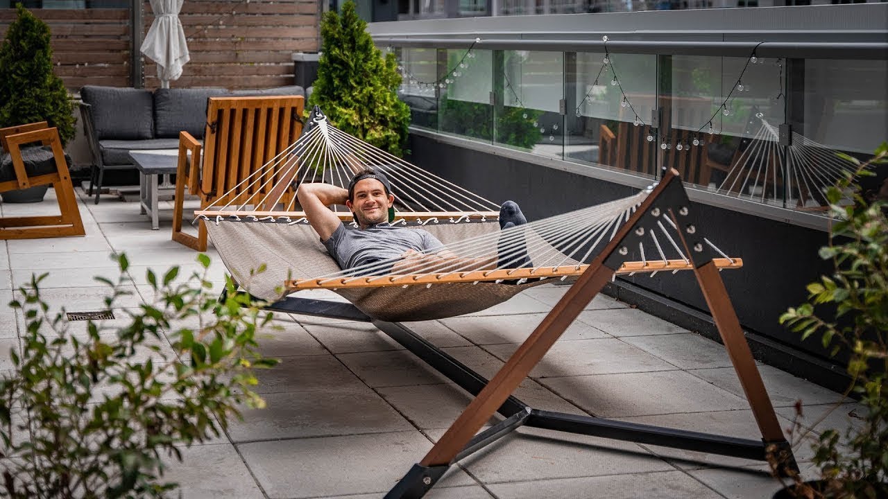How to build anything without plans - DIY hammock frame