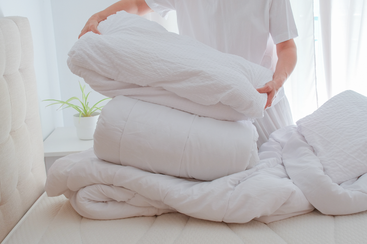 Brooklinen just upgraded its comforters so you can sleep better