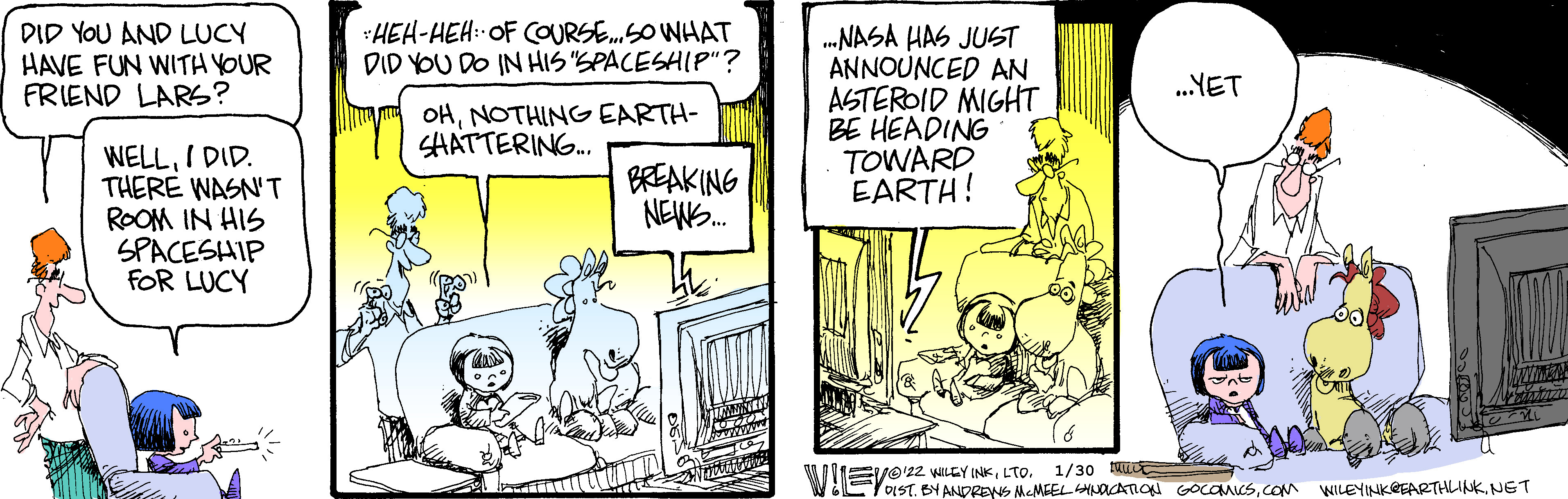 Non sequitur by Wiley Miller