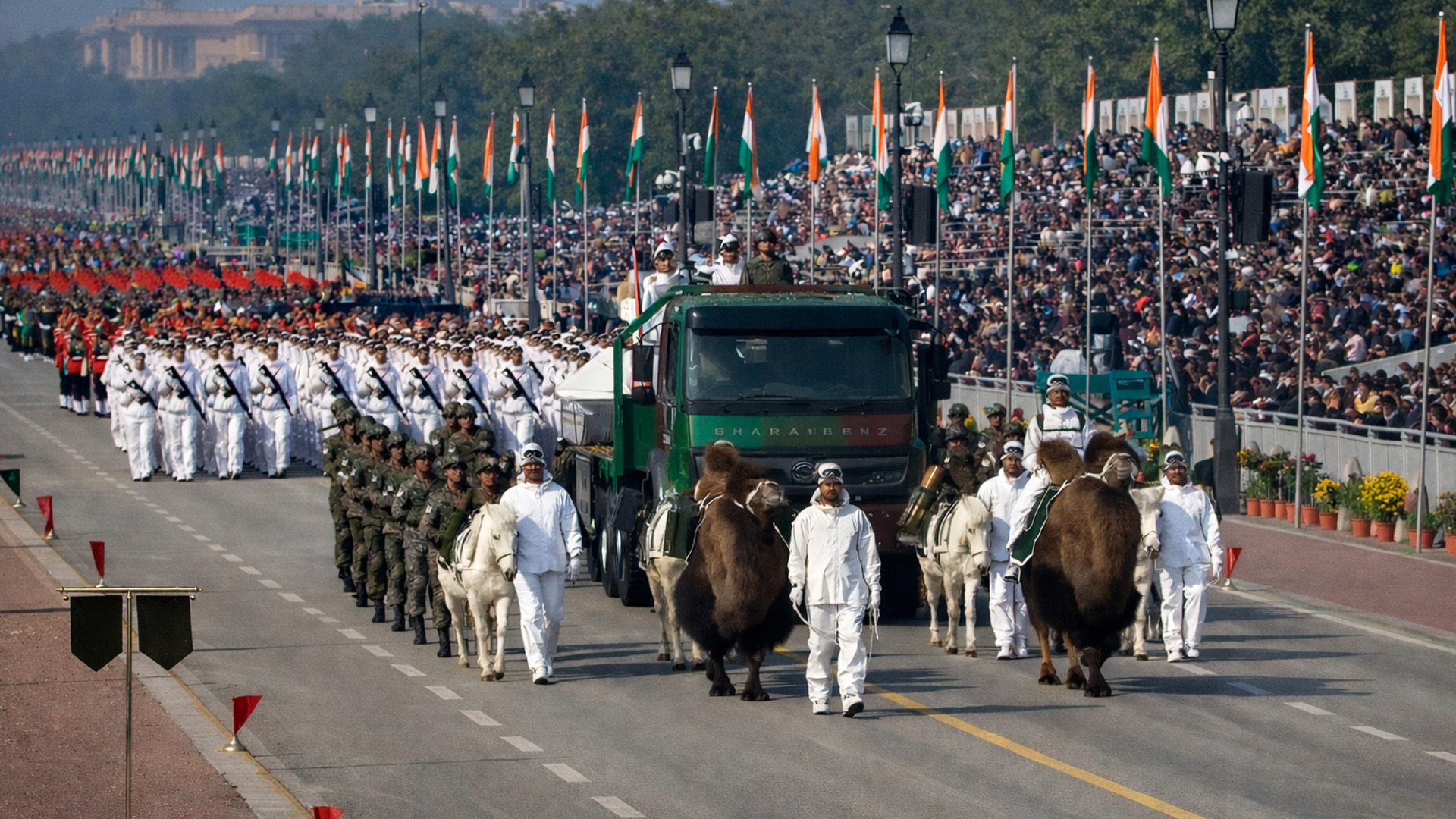 Indian Army hell march at Republic Day parade
