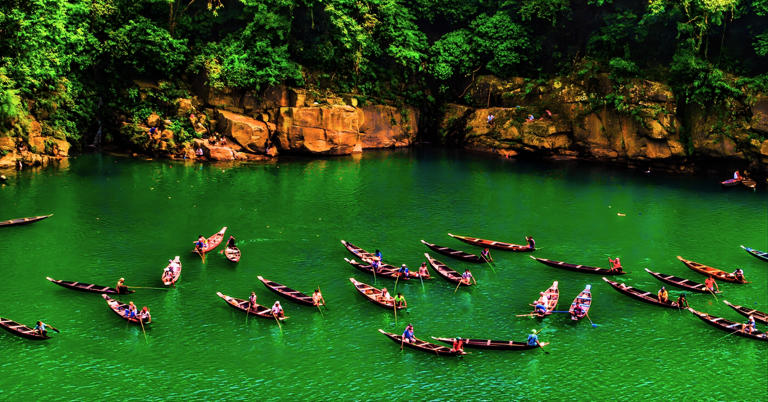 Which river is known as the emerald river of India?