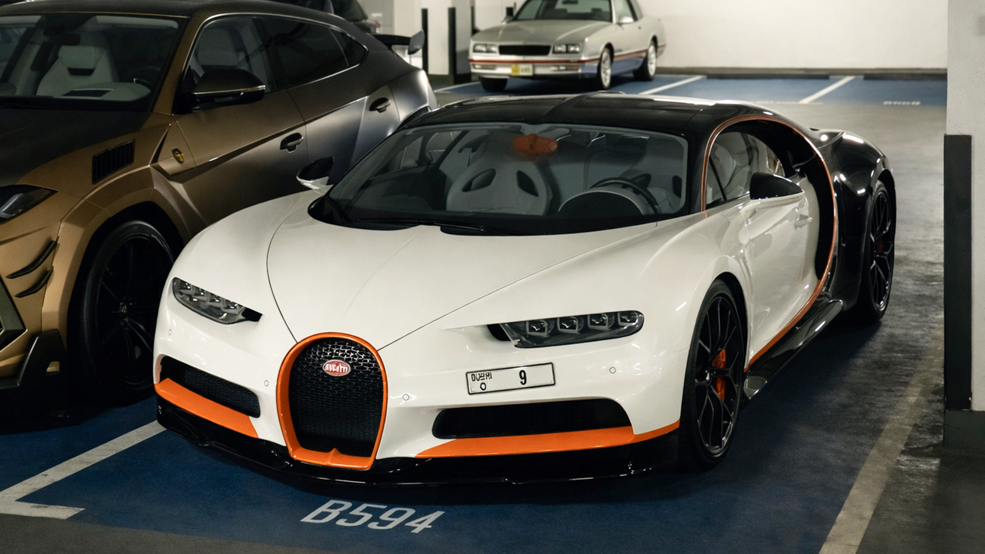 $3,300,000 Bugatti Chiron found in Dubai car park