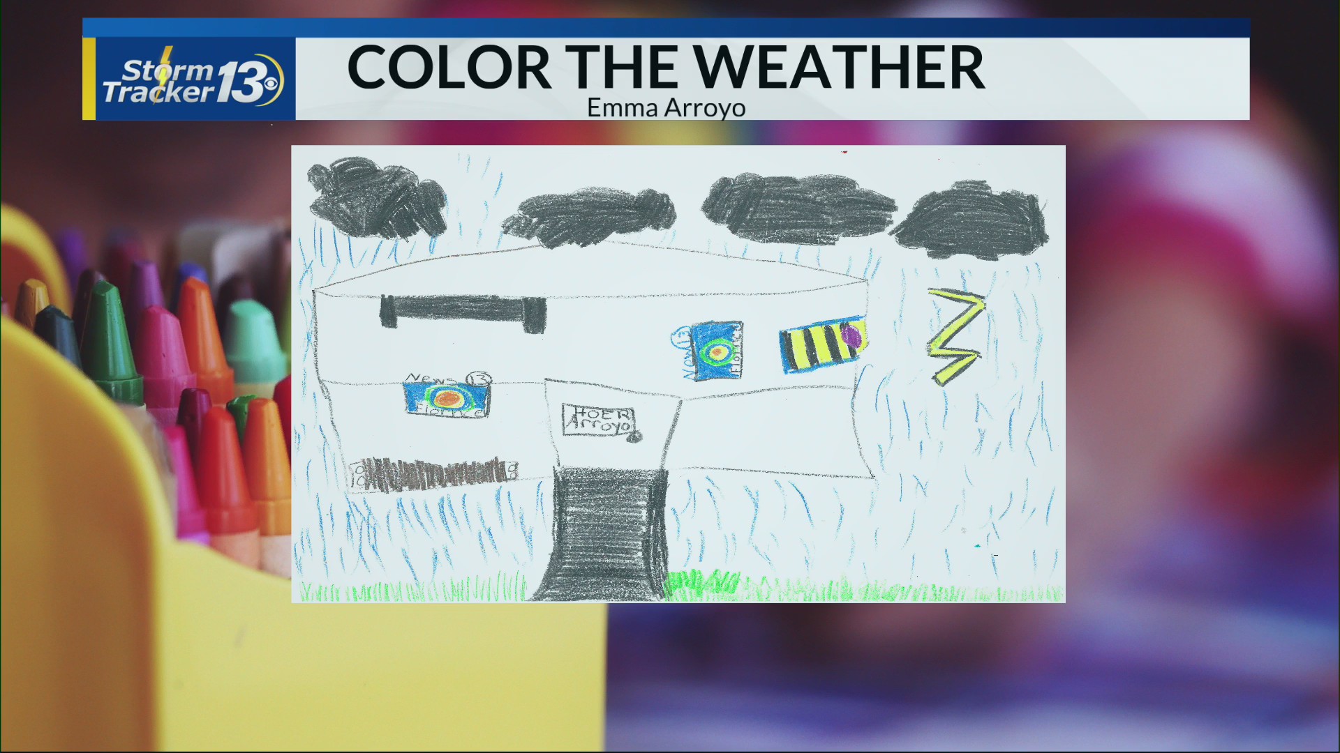Color the weather: Emma Arroyo