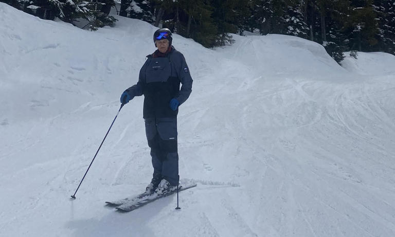 78-year-old Brit returns to skiing after 30 years and has the time of ...