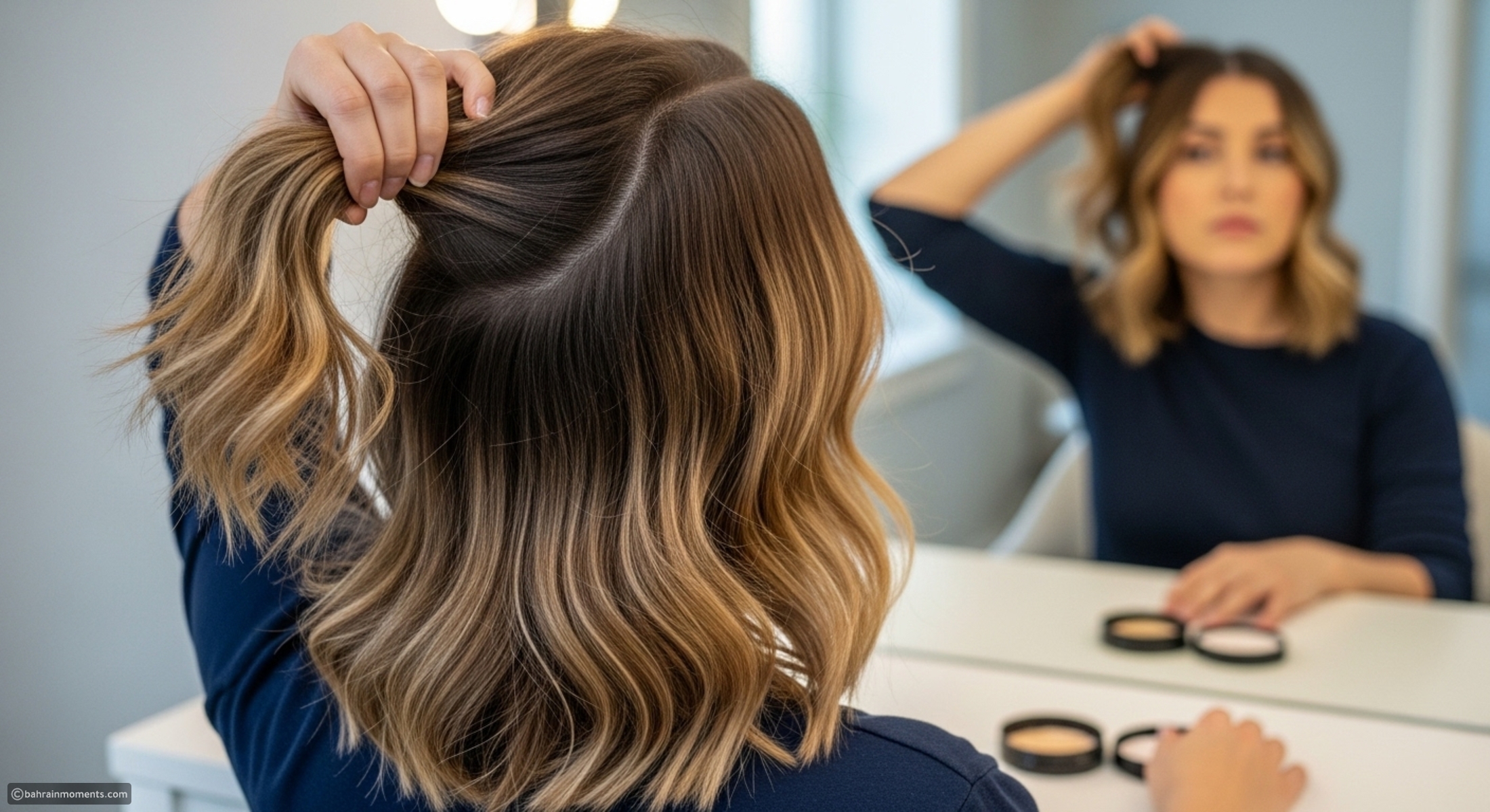 The proper way to use dry shampoo