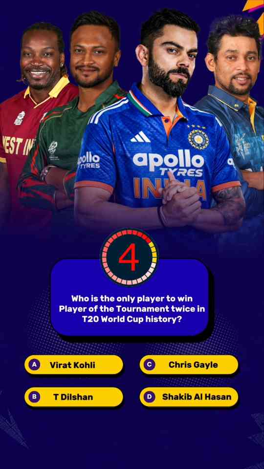 Quick Single: Which Player Won the Player of The Towuenment in T20 WC ...