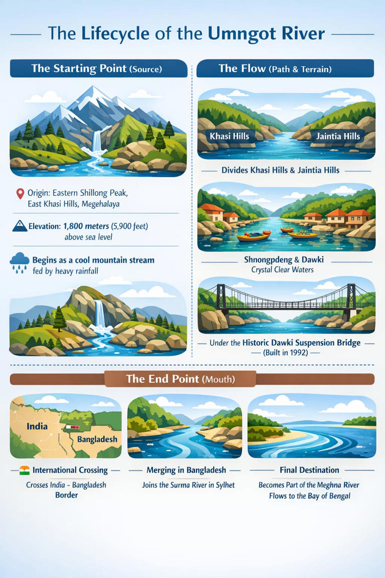 Which river is known as the emerald river of India?