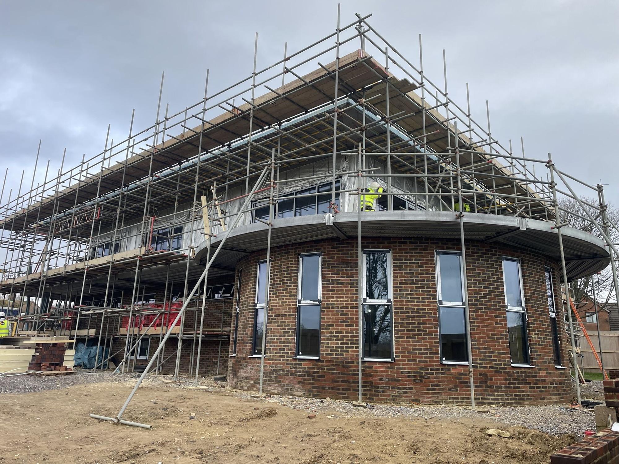 In pictures: See how new community hub building in Bexhill is taking ...