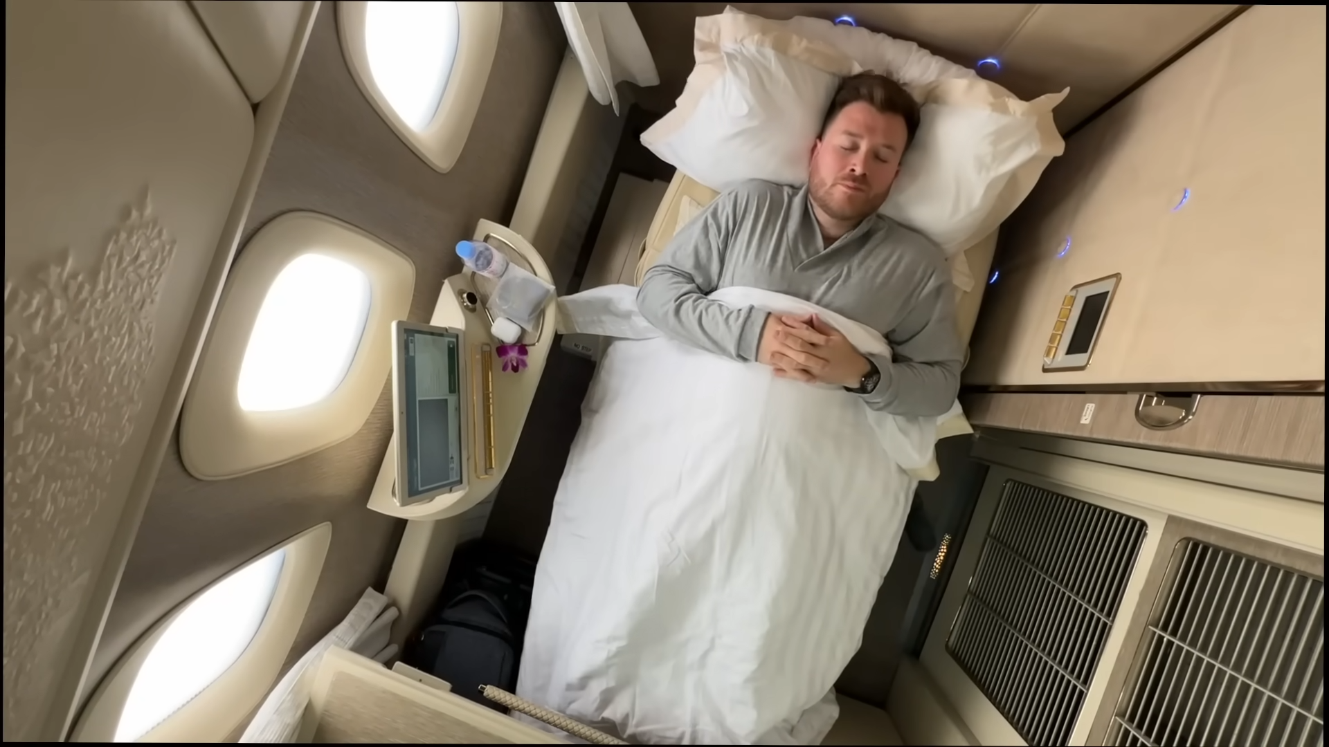 What happens when you stay 24 hours in Emirates first class suites