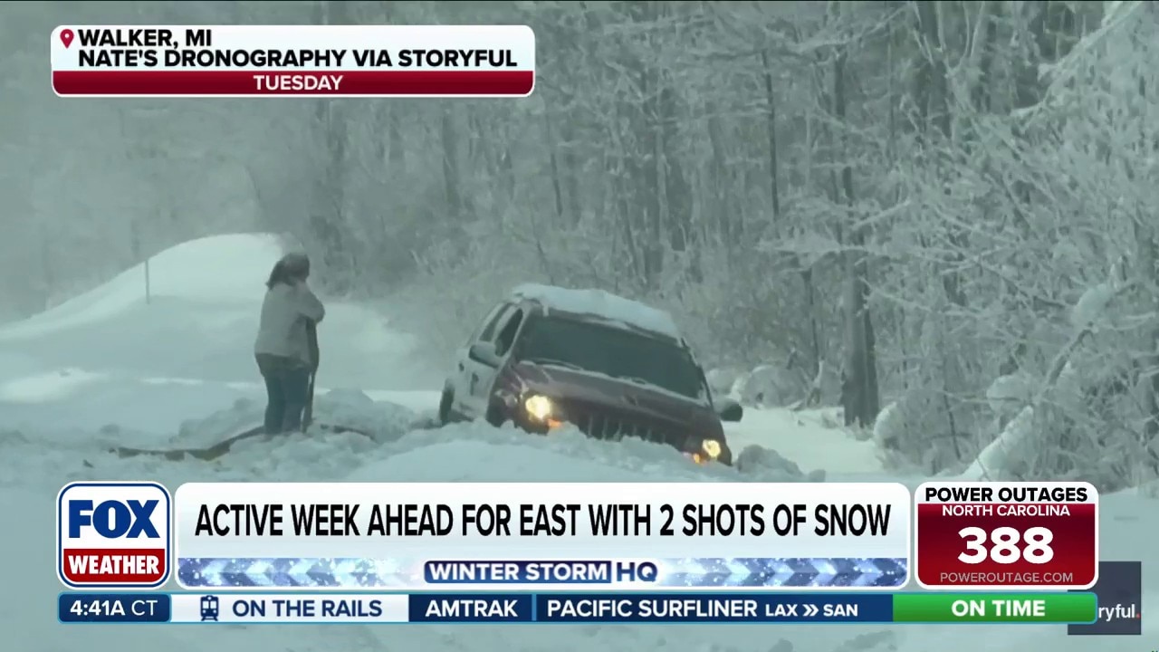 Next rounds of snow target the winter-weary East, late-week storm could ...