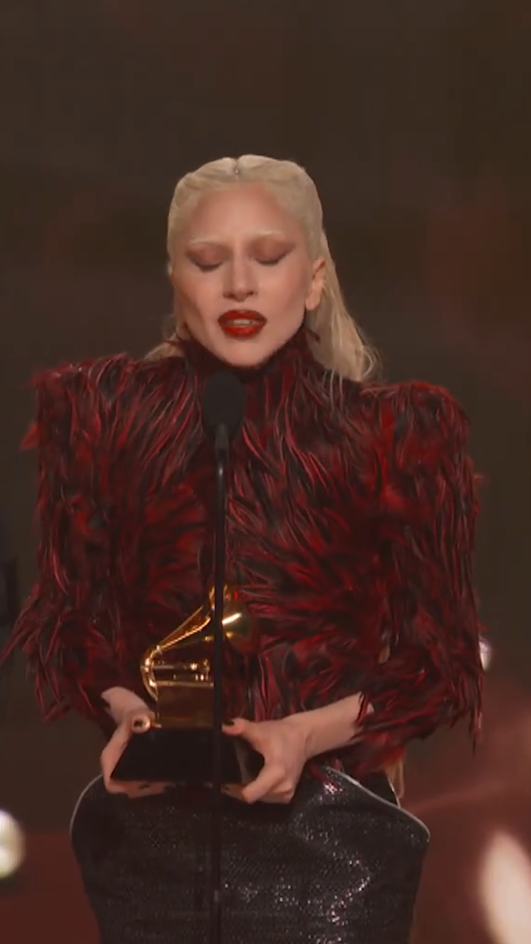 Lady Gaga turns Grammys speech into a love letter to Michael Polansky