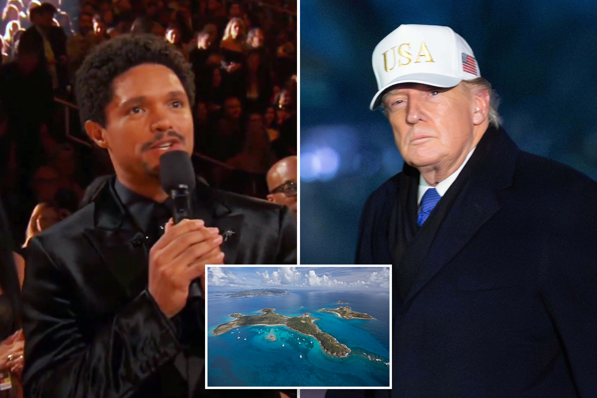 Trump threatens to sue Trevor Noah after Grammys host claims prez ...