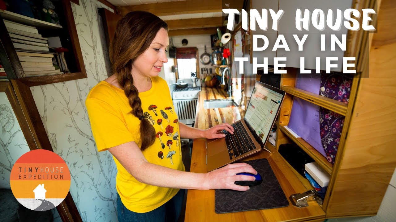 Discovering remote work in a tiny home