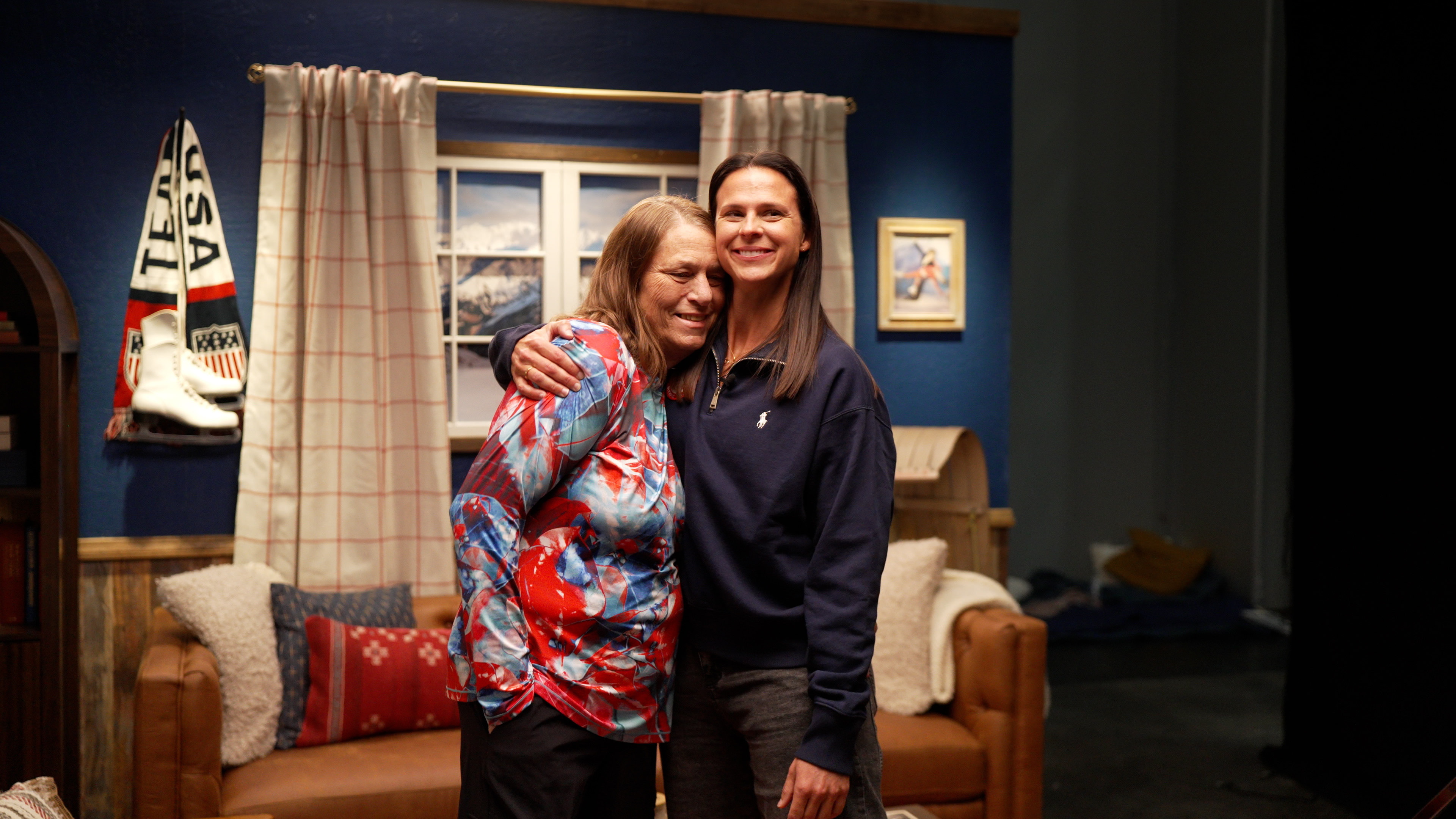 Speed skater Brittany Bowe has surprise reunion with coach who ...