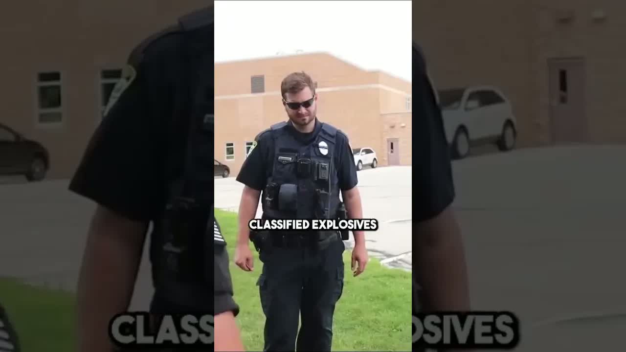 The moment police saw this - the mood shifted