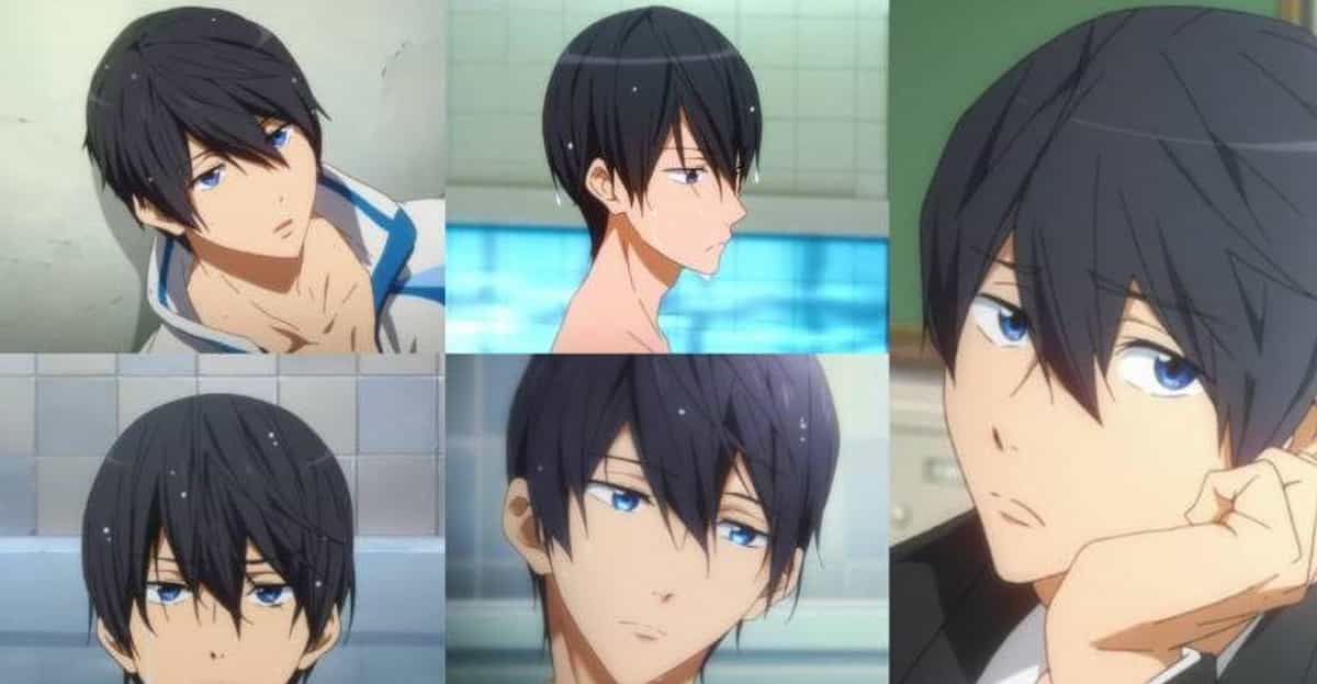 Anime characters with expressionless faces