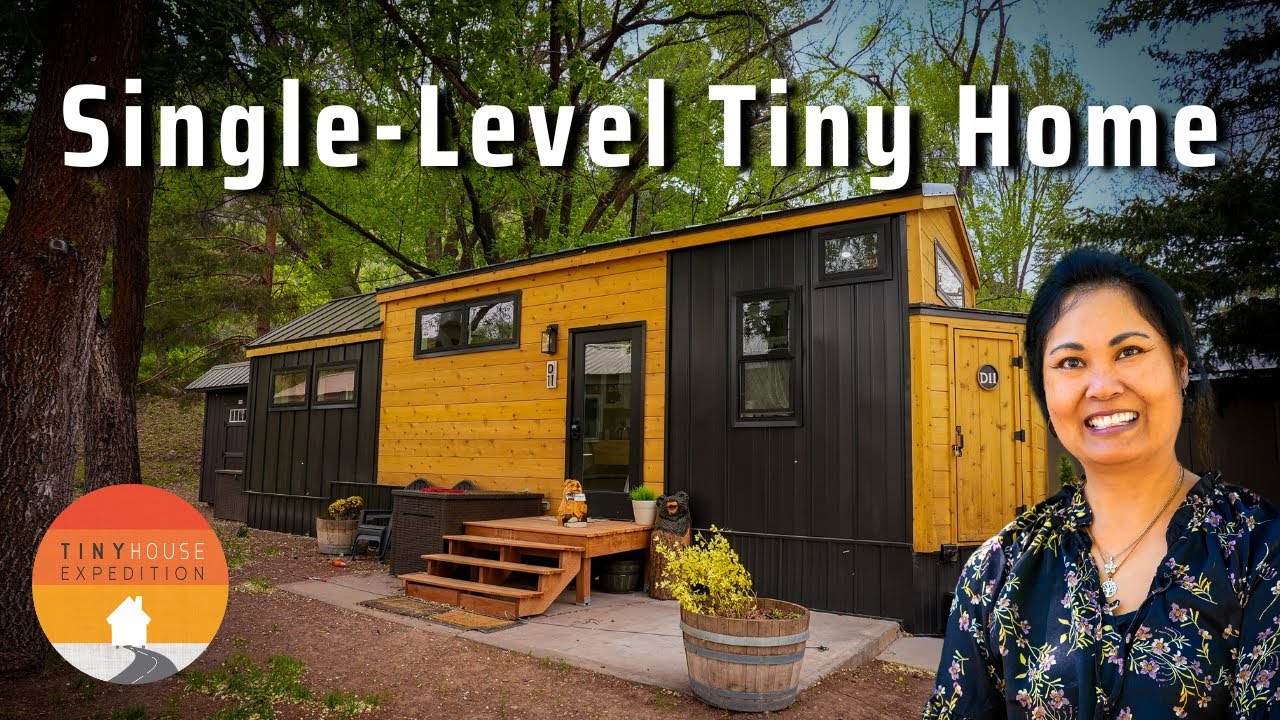 Solo woman designs dream 1 level tiny house while battling cancer