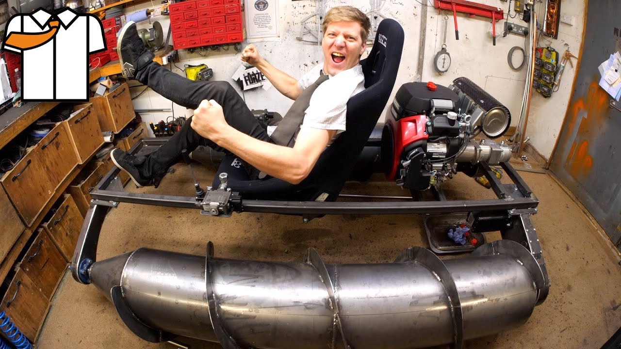 Homemade screw tank - drive/chassis