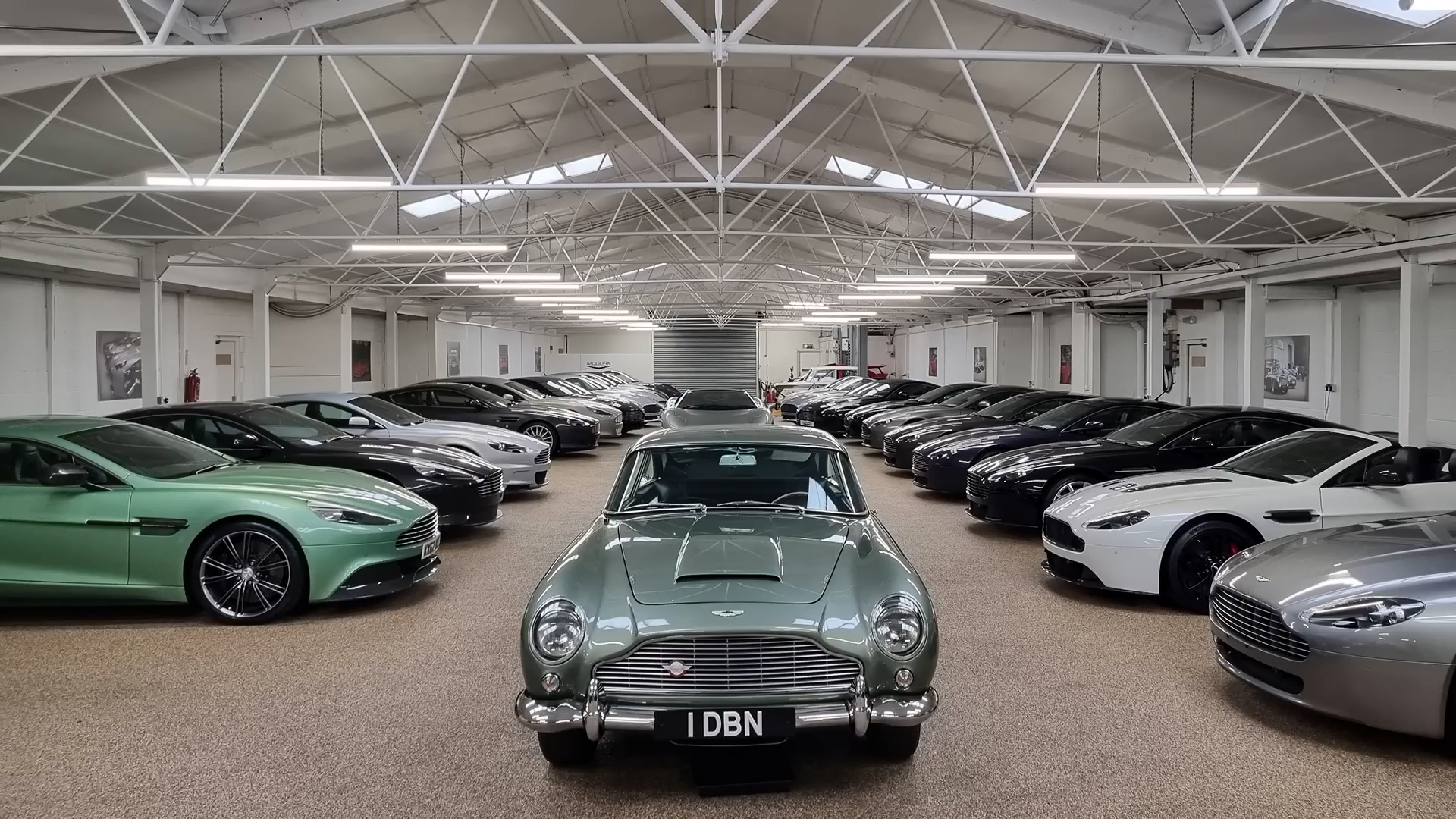 Massive Aston Martin collection tour