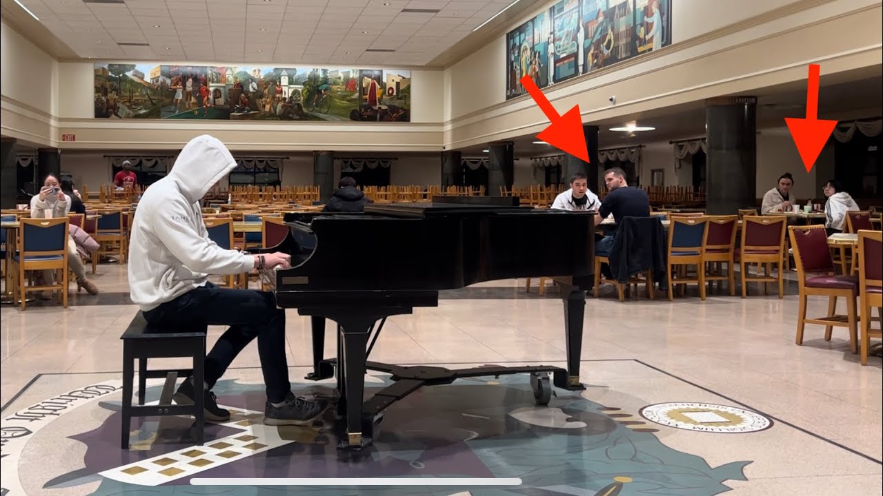 I covered golden hour in a college cafe 🎶