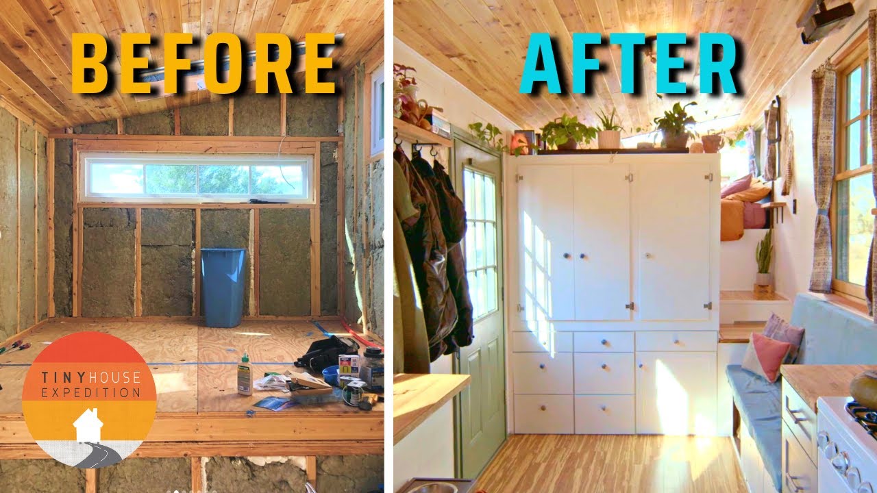 How we created an off-grid tiny home