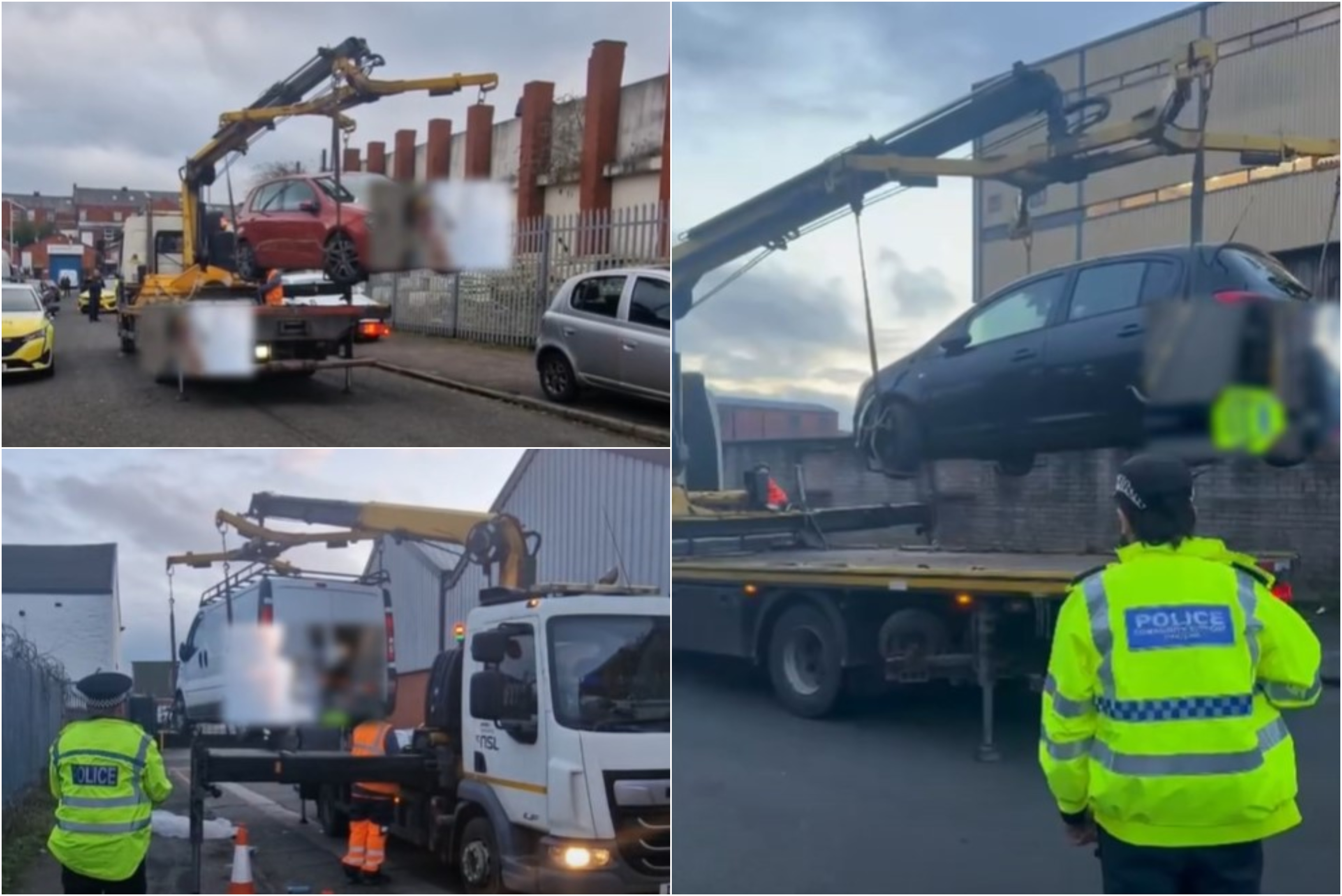 14 illegal and abandoned vehicles seized across Preston in police crackdown