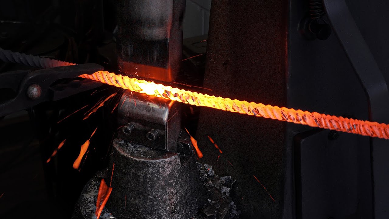 I forged a Damascus cane sword with a twist