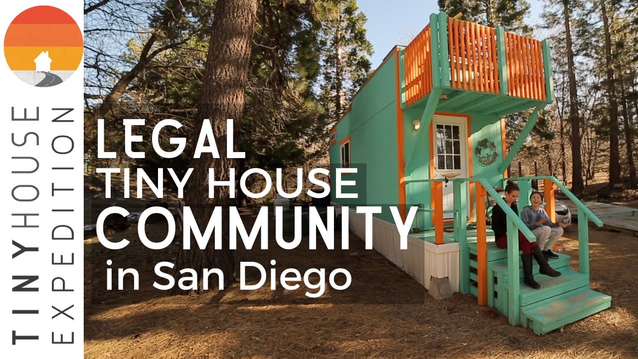 San Diego's 1st legal tiny house community! Insights & tours