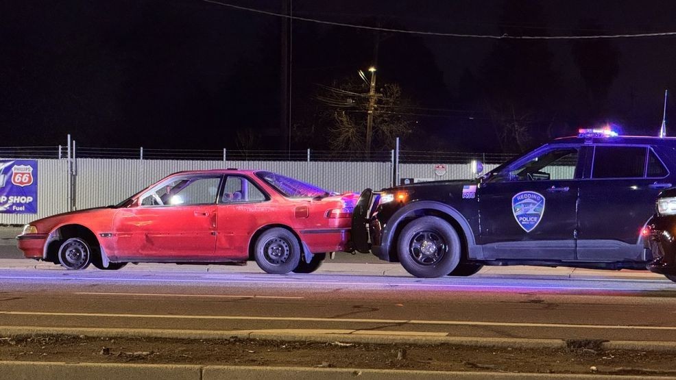 Teen driver busted after 119 mph chase in Shasta County ends with spike ...