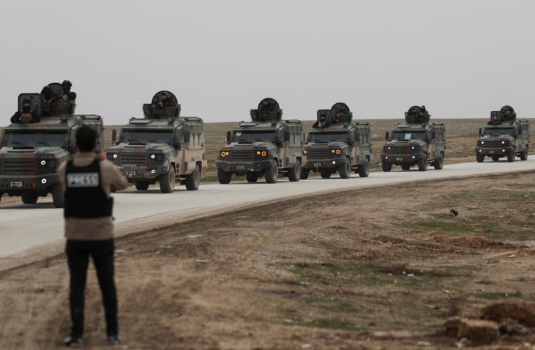Syrian government forces enter SDF held Hasakah after ceasefire deal