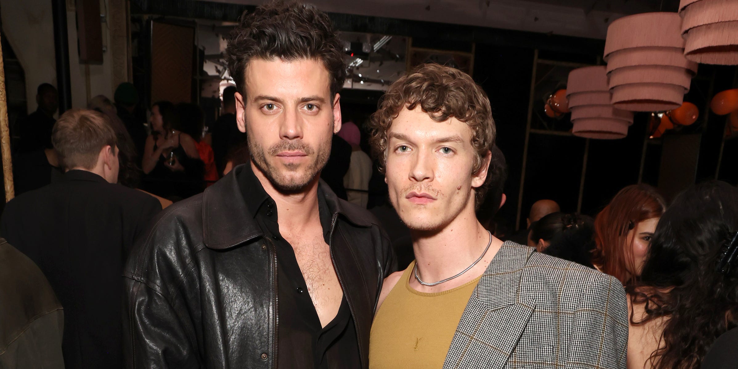 Connor Storrie and François Arnaud are Saint Laurent it boys at a ...
