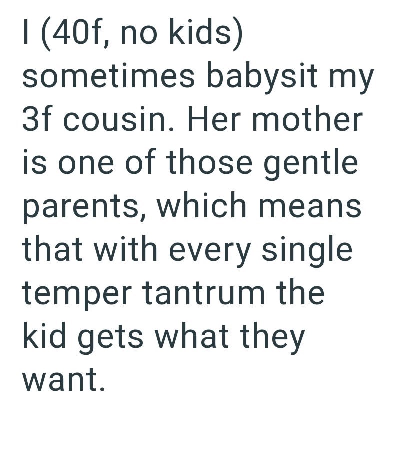 40-year-old refuses to give in to her 3-year-old cousin's temper ...