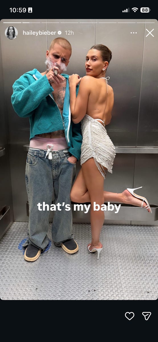 Hailey Bieber wore a stringy sequin minidress to the Grammys after ...
