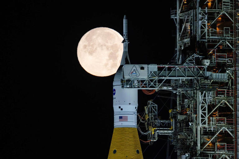 NASA fuels its moon rocket in a crucial test to decide when Artemis ...
