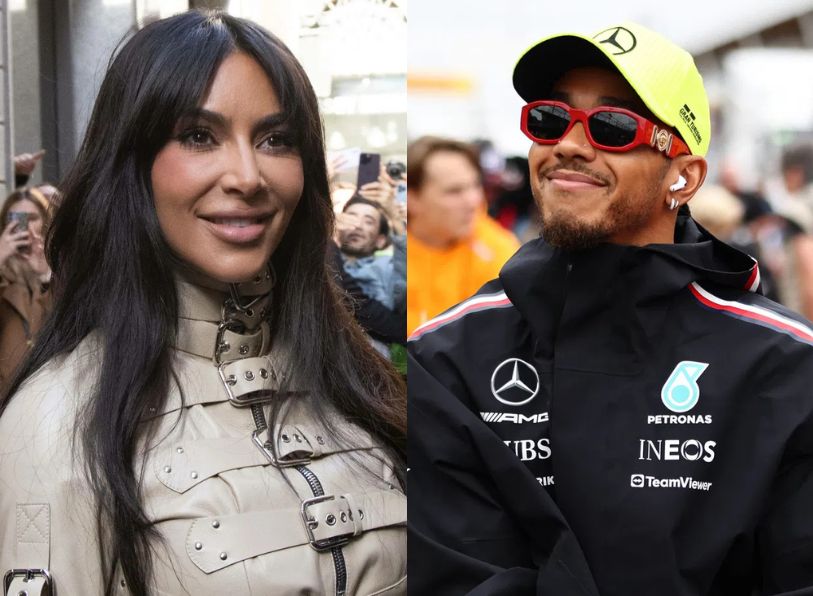 Kim Kardashian lands at Super Bowl LX with rumored boyfriend Lewis Hamilton