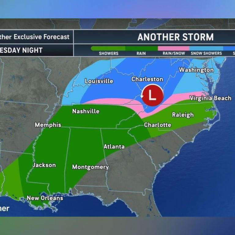 Map shows states facing fresh winter storm as bomb cyclone hits