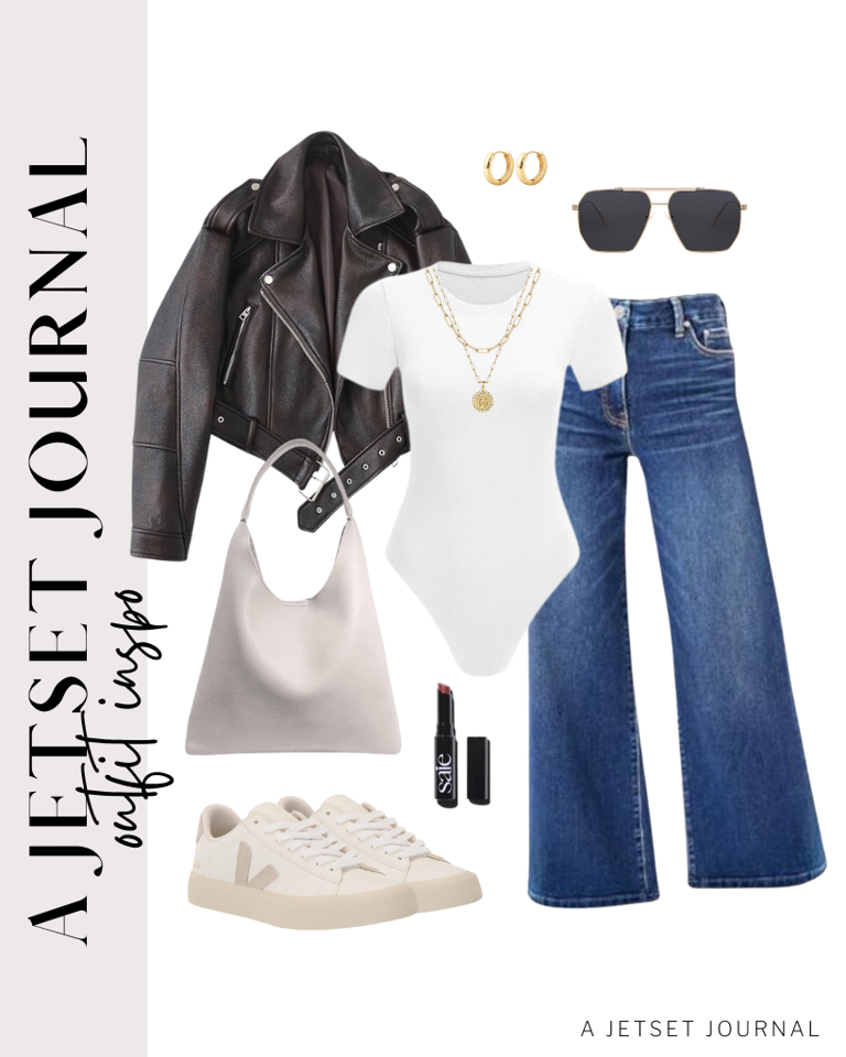 How to wear your new cropped jacket like a cool girl