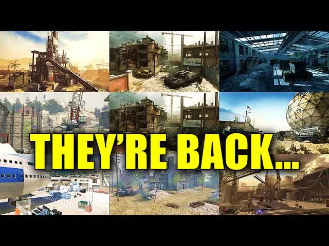 10+ secret remade maps in MW2 (Storm, Rust, Dome, Terminal, Highrise ...