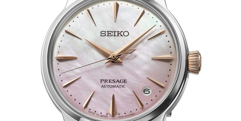 Seiko just dropped a £540 dress watch that looks like cherry blossom on ...