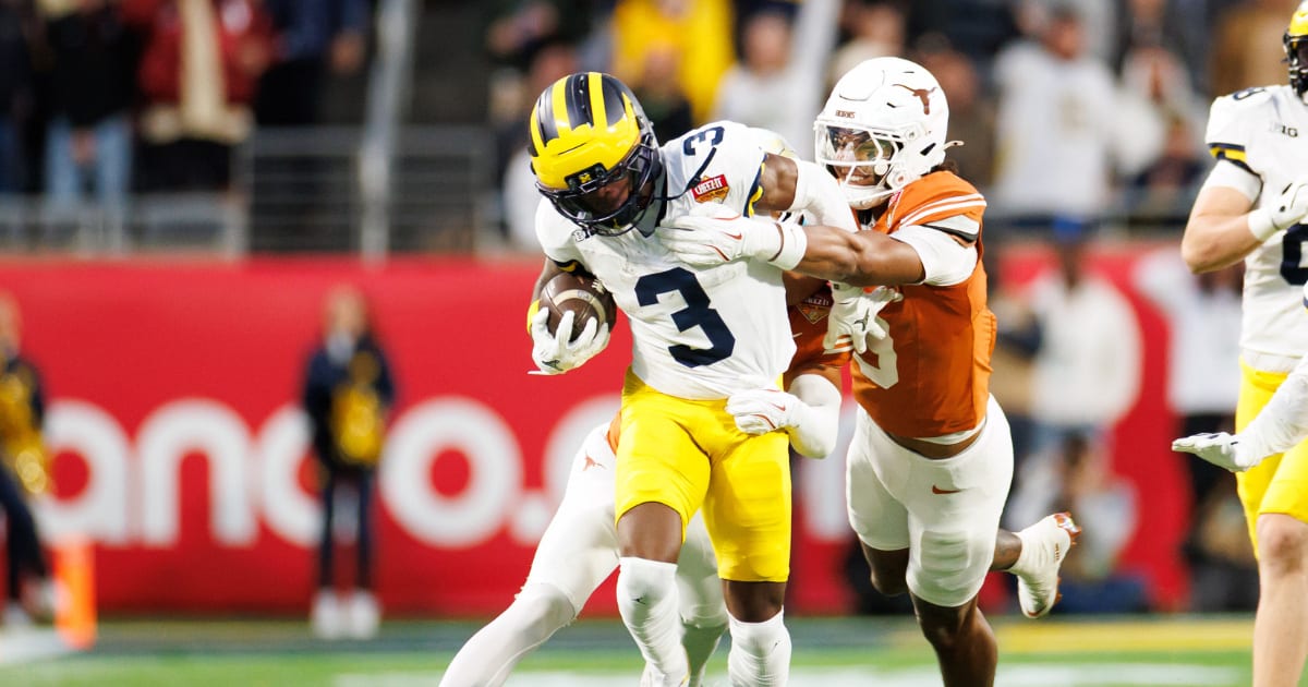 Michigan football WR Andrew Marsh returning to Ann Arbor in 2026