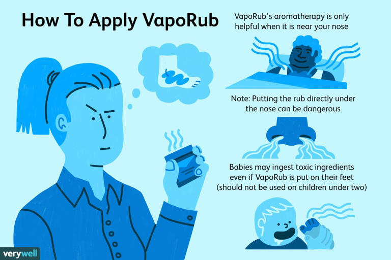 Can Vicks VapoRub on feet really ease your cold?